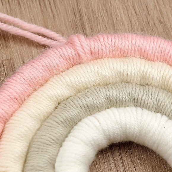YMVV | Wall Decor | Boho Rainbow Macramewoven Boho Rainbow Wall Hanging ...